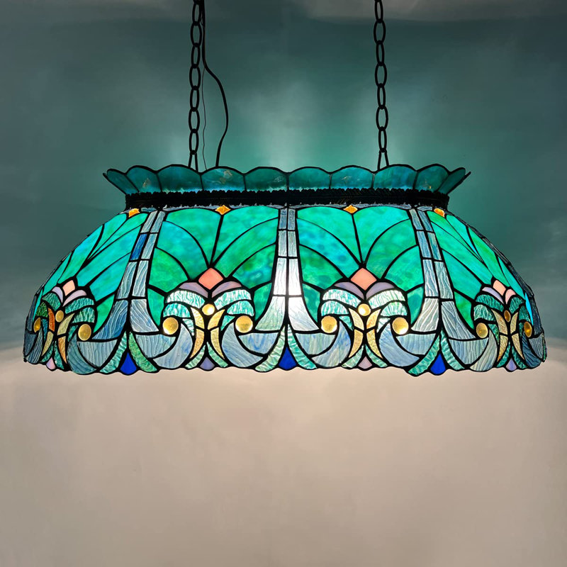 Bloomsbury Market Tiffany Pool Table Lights Dining Room Kitchen Island ...