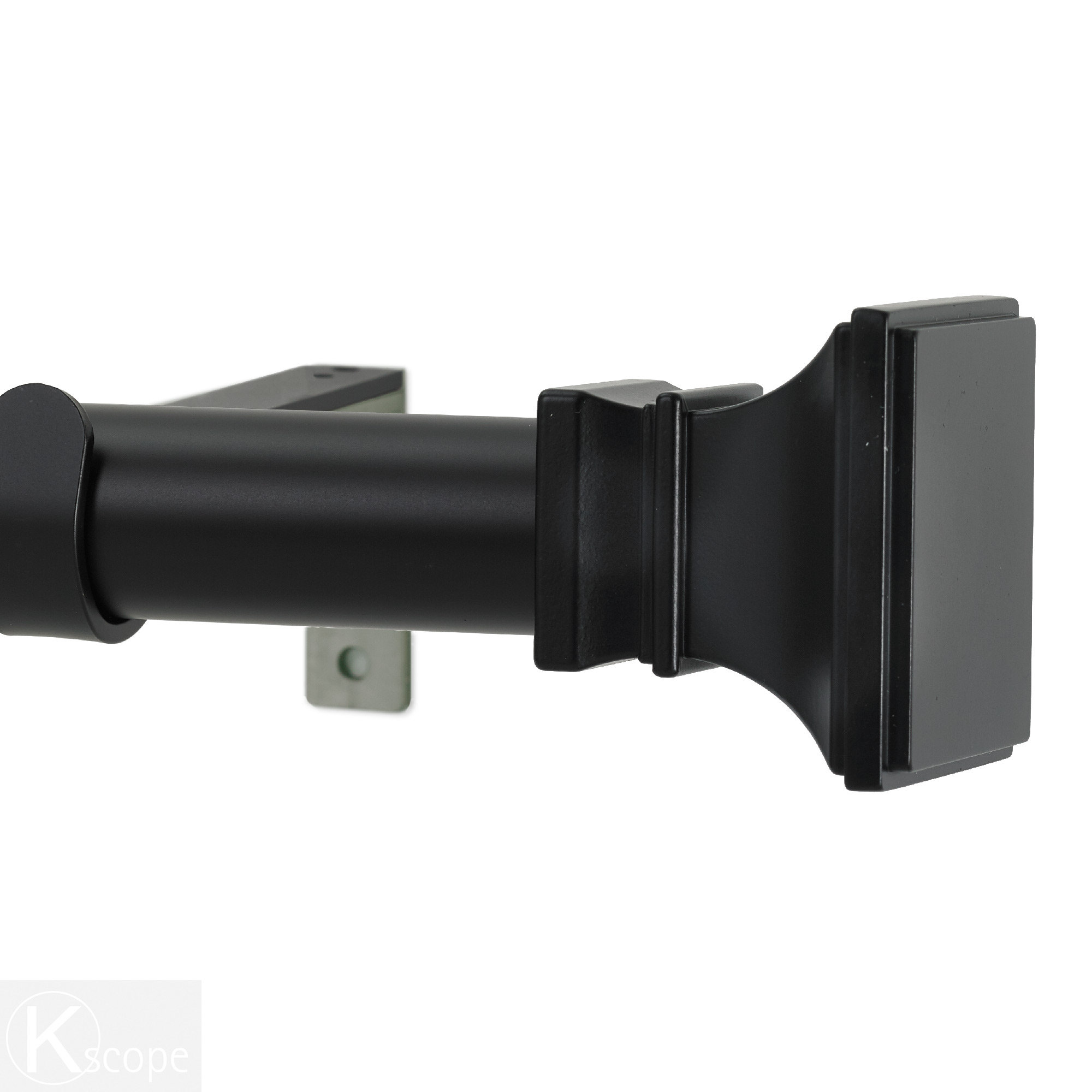 Charlton Home® Futch 1.13" Single Curtain Rod & Reviews | Wayfair