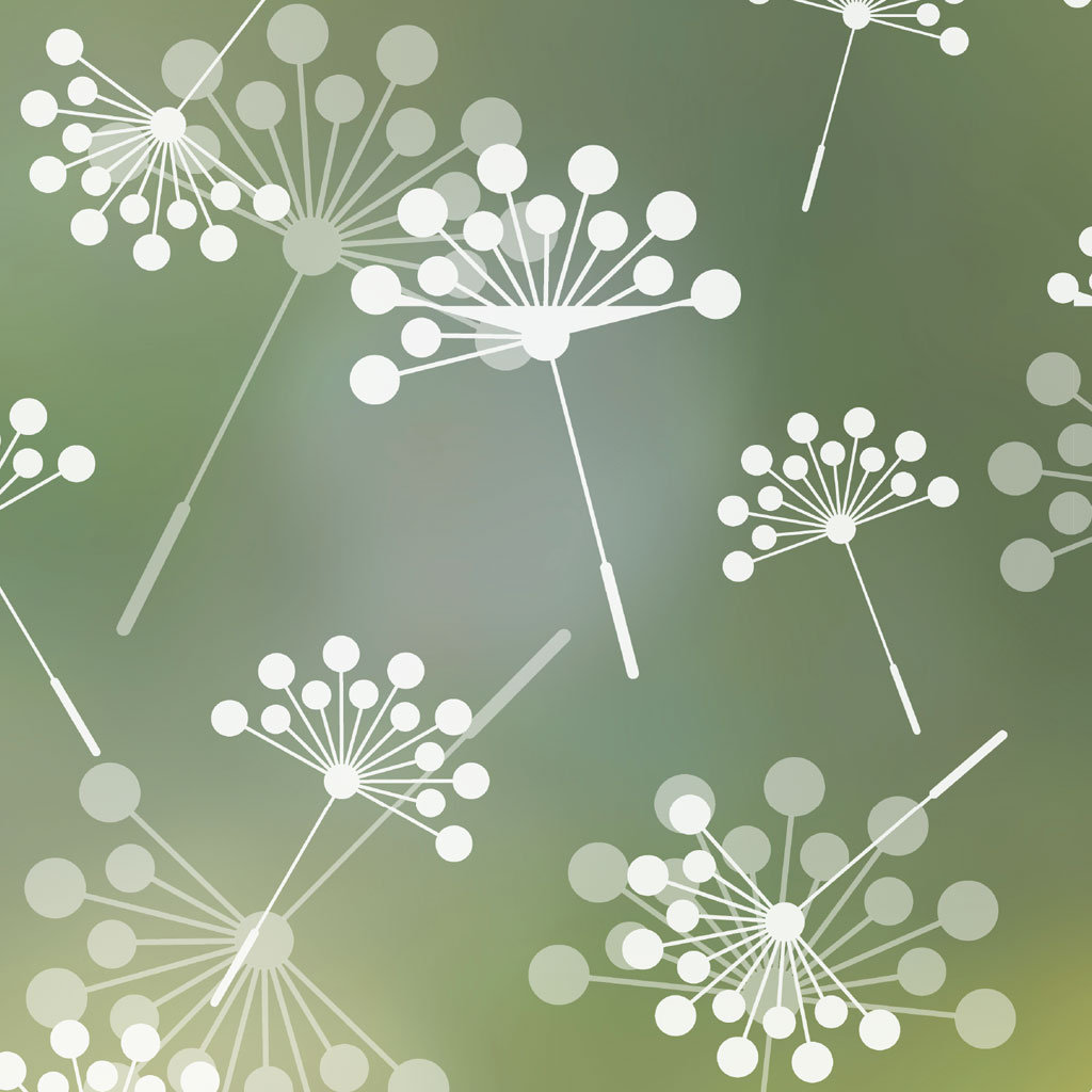 Stick Pretty Dandelion Privacy Window Film | Wayfair