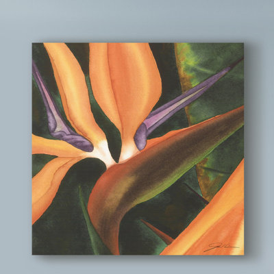 Bay Isle Home Bird Of Paradise Tile IV by Jason Higby - Unframed Print ...
