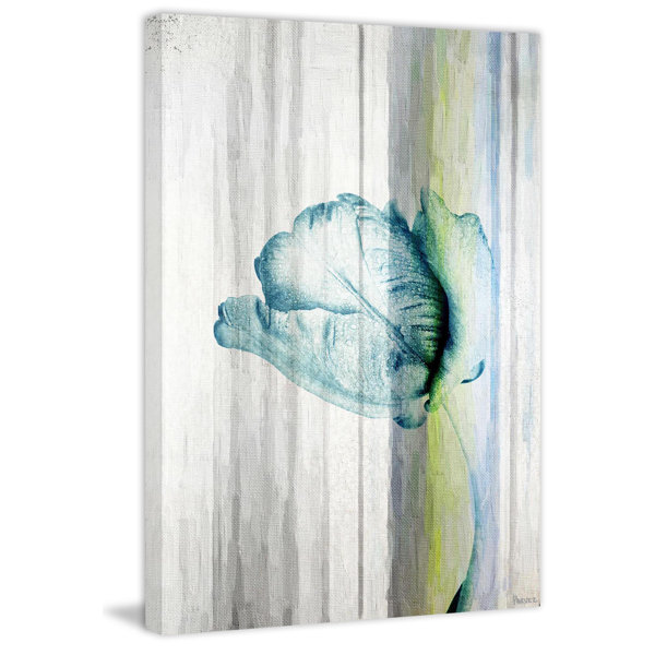 ParvezTaj 'Water Flower' by Parvez Taj Painting Print on Wrapped Canvas ...