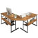 Inbox Zero Doireann L-shaped Drafting Table & Reviews | Wayfair