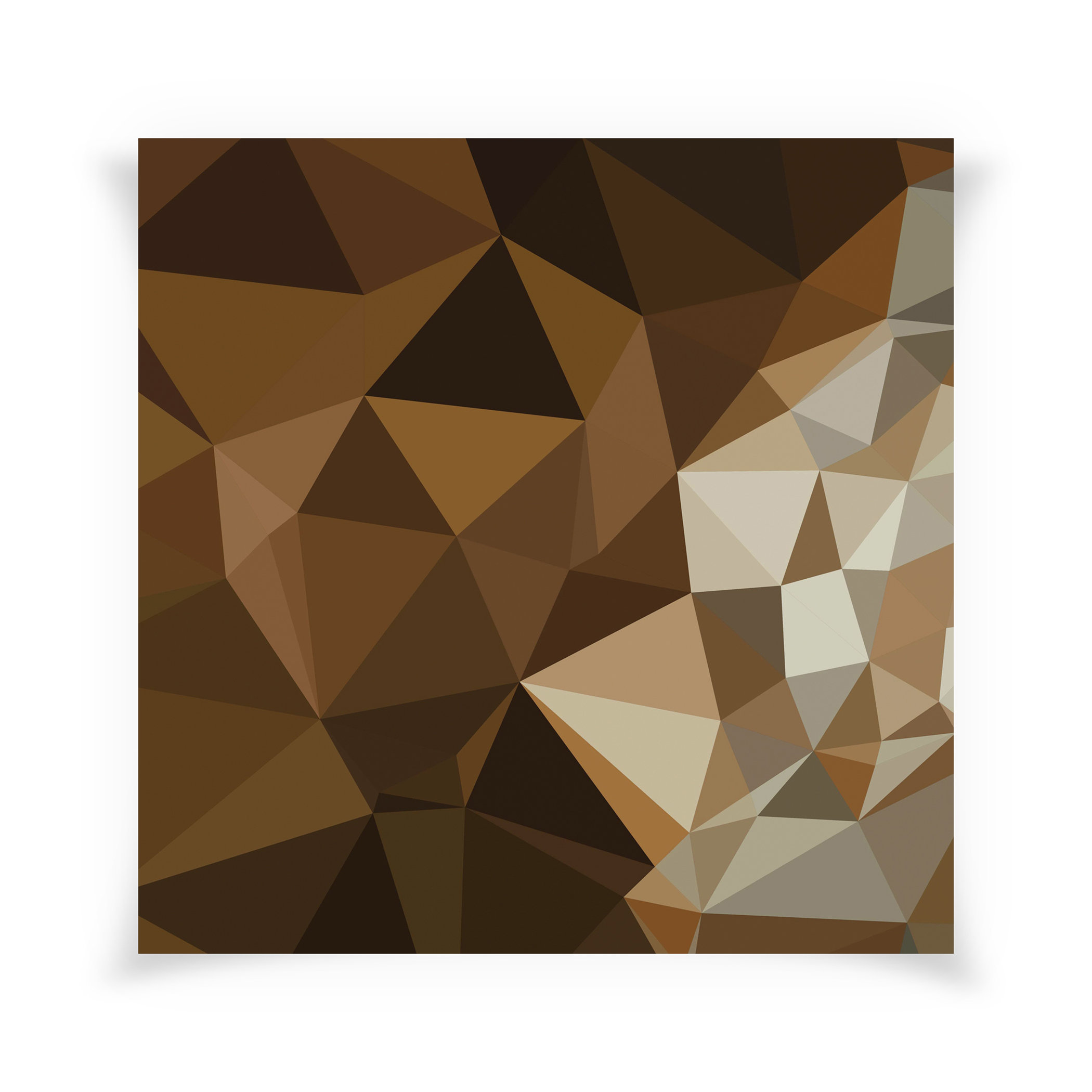 Wrought Studio Polygons 15 Wall Art - | Wayfair