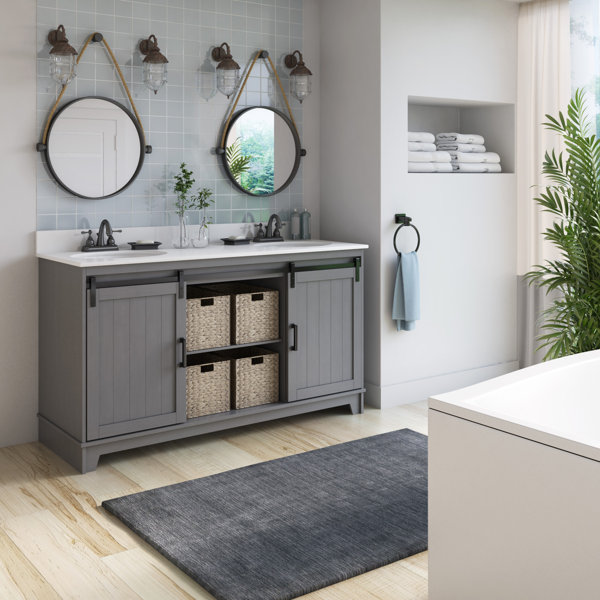 Sliding Door Vanity | Wayfair