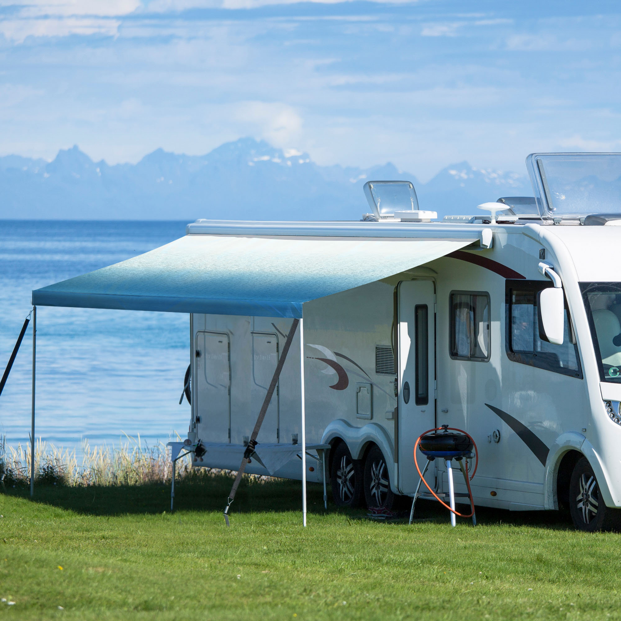 Yescom RV Awning Fabric Replacement 8X16 Ft Premium Grade Vinyl ...