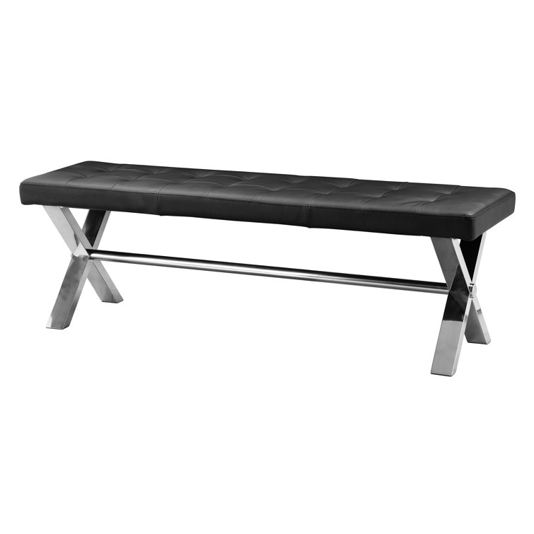 Leather Bench Matt at Danielle Wells blog
