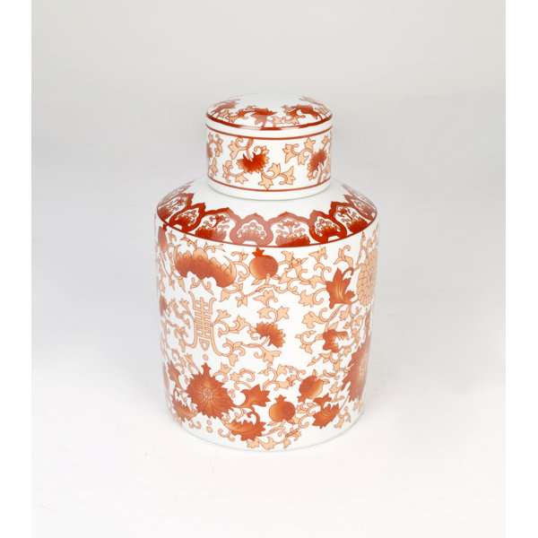 Orange-ginger-jar | Wayfair