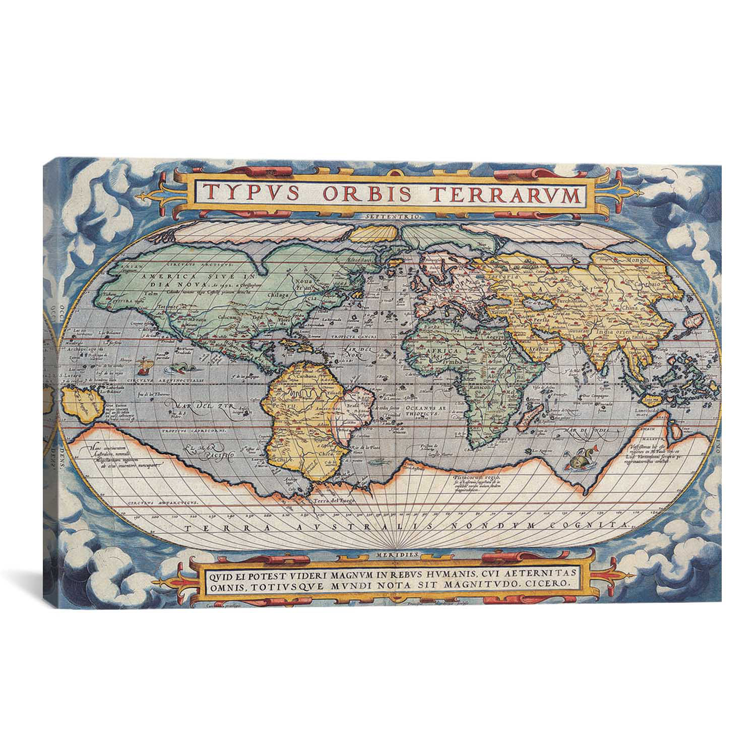 Breakwater Bay Antique Maps Print on Canvas | Wayfair