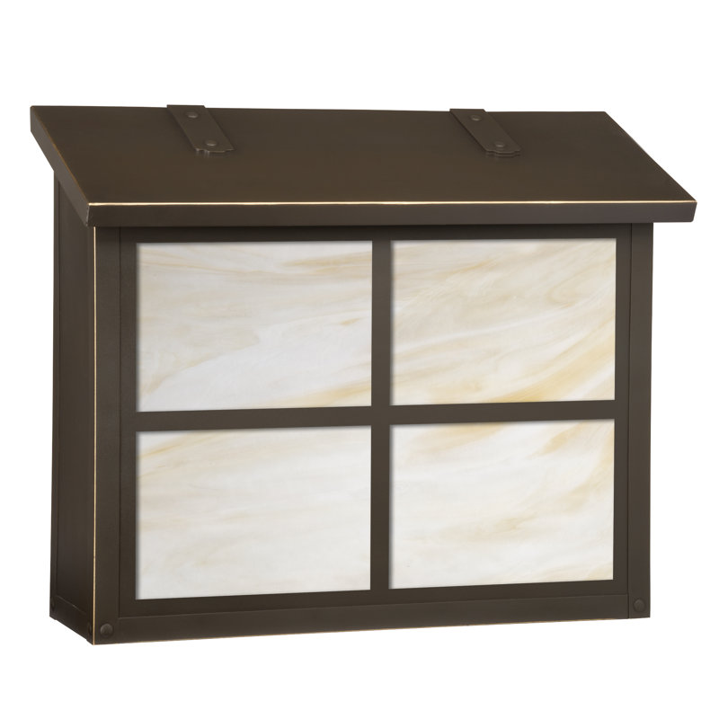 America's Finest Lighting Company Window Wall Mounted Mailbox | Wayfair