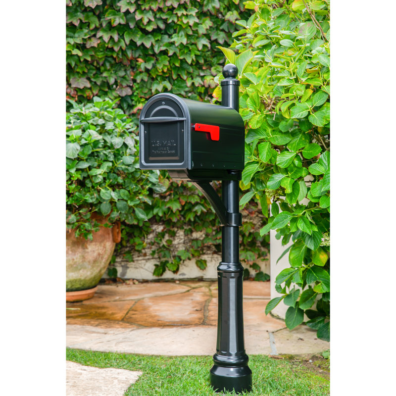 Architectural Mailboxes Mapleton Post Mount Mailbox & Reviews | Wayfair