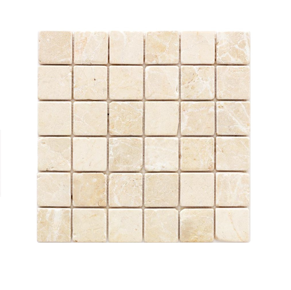 Stone & Tile Shoppe, Inc. Marble Grid Mosaic Wall & Floor Tile | Wayfair