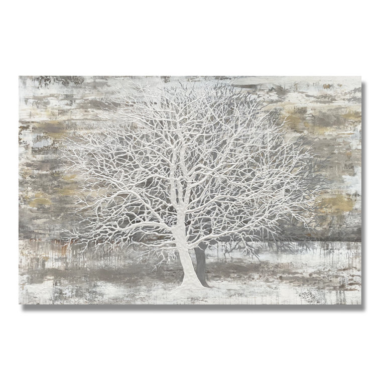 Red Barrel Studio® Tree Shadow - Wrapped Canvas Painting - Wayfair Canada