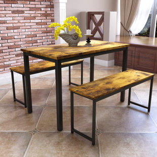 Wayfair | Bench Kitchen & Dining Room Sets You'll Love in 2022