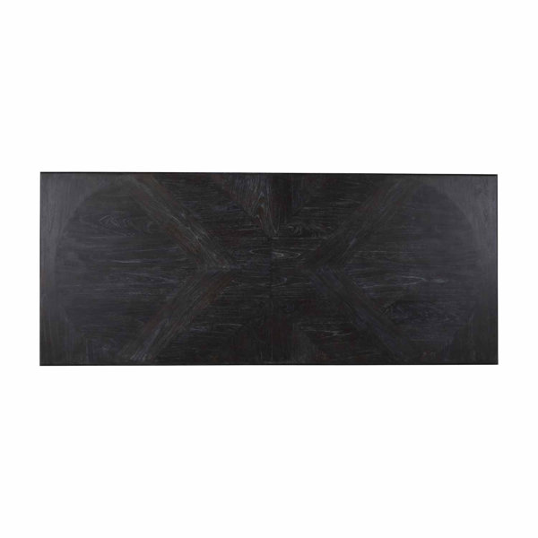 Gabby Matthew 105" Mindi Solid Wood Trestle Dining Table | Wayfair