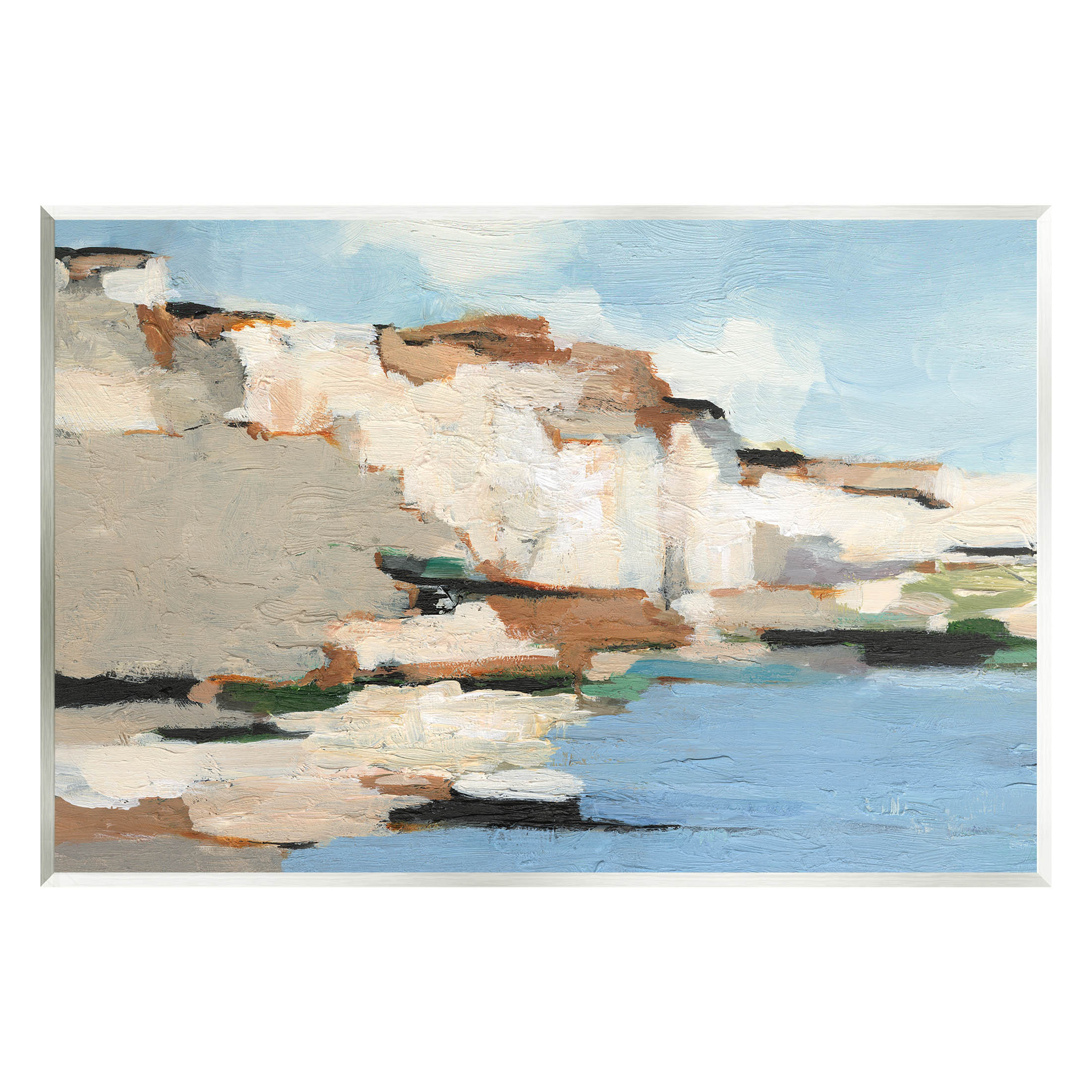 Highland Dunes Ocean Cliffs Nature Landscape by - Floater Frame ...