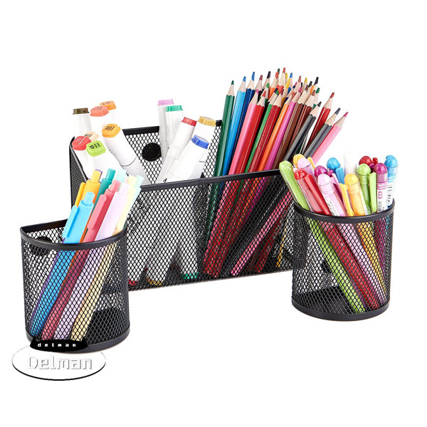 Latitude Run® Magnetic Drawer Organizers Pencil Holder 2 Compartments ...
