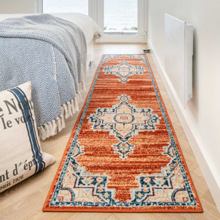 Orange Rugs You'll Love | Wayfair.co.uk
