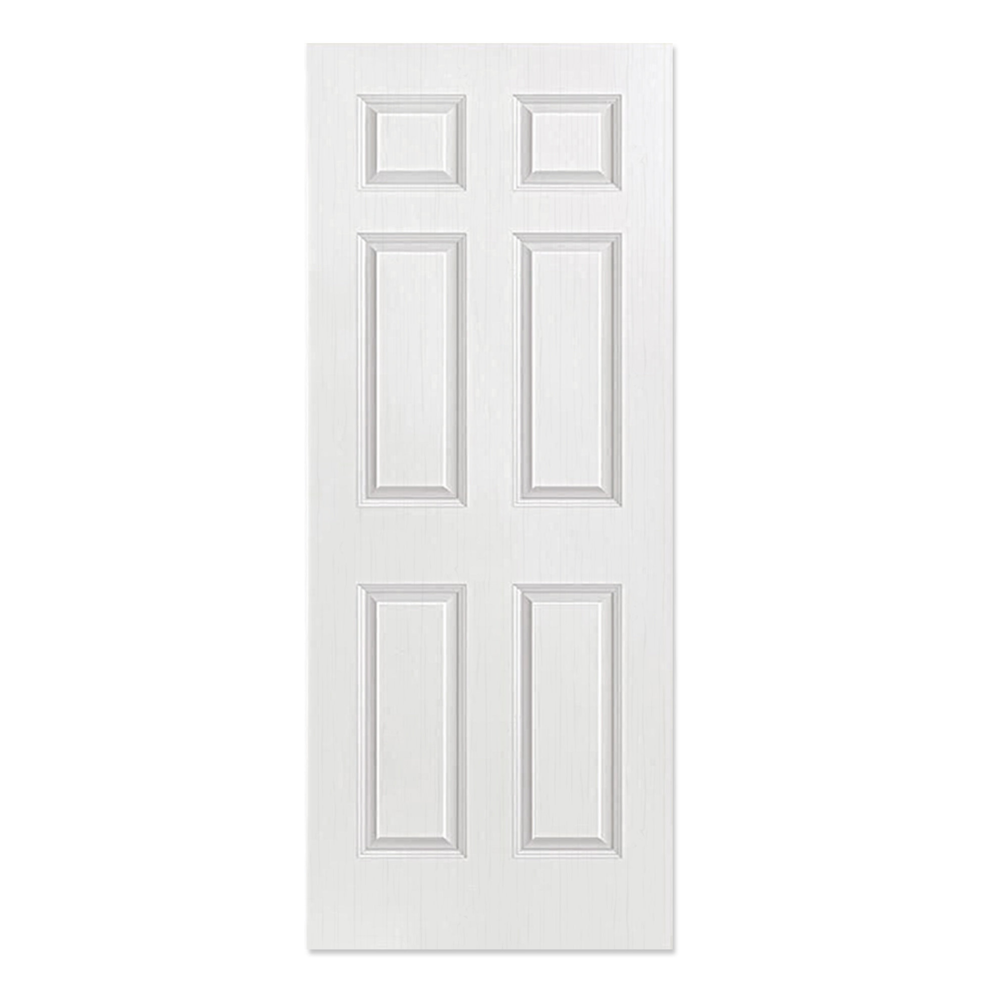 Homacer Paneled PVC/Vinyl and Manufactured Wood Hollow Standard Door ...