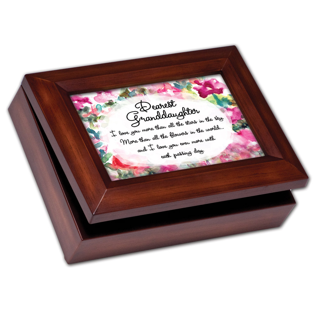 Trinx Granddaughter Love You More Memory Box | Wayfair