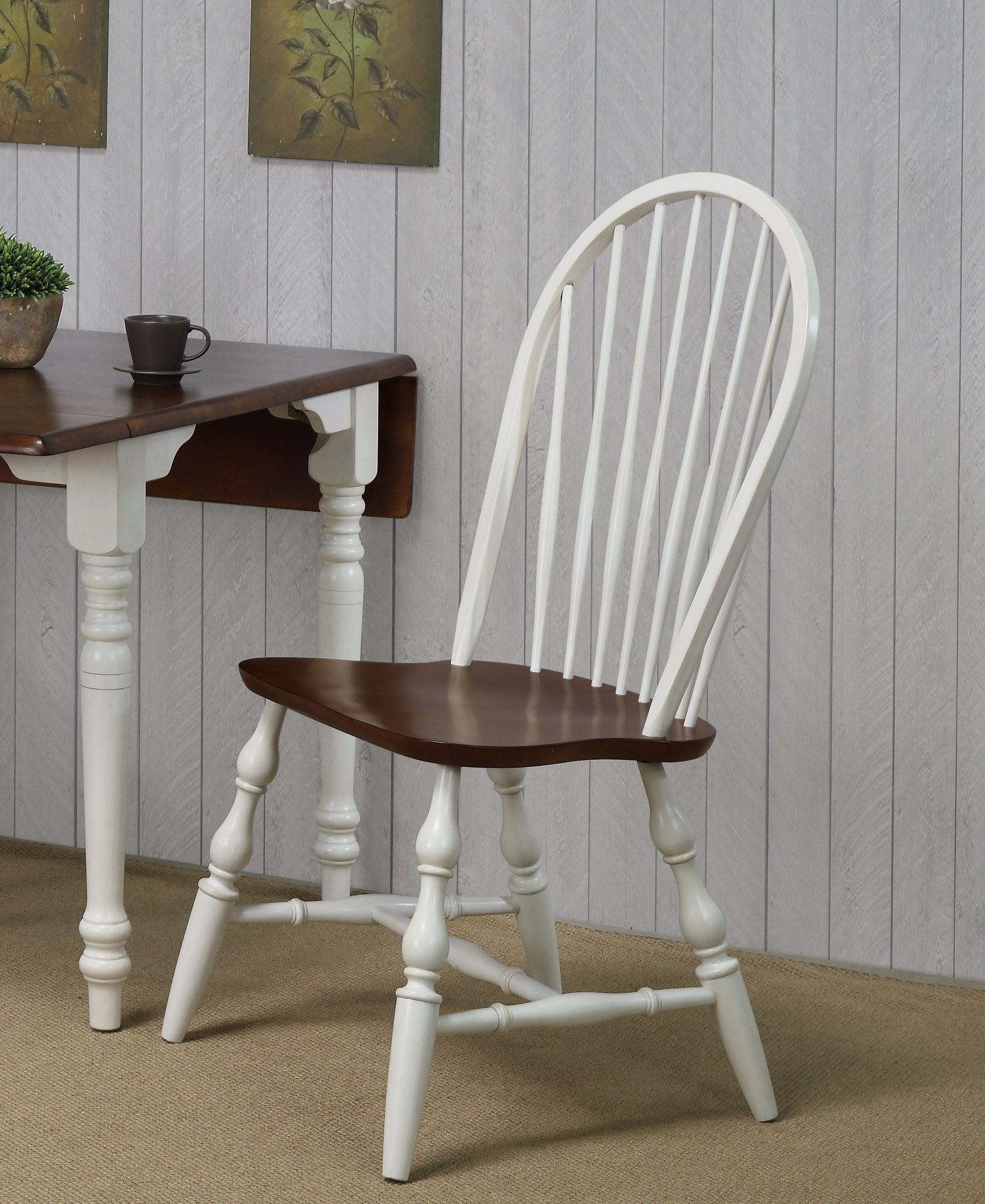 One Allium Way® Azura Windsor Back Side Chair & Reviews | Wayfair
