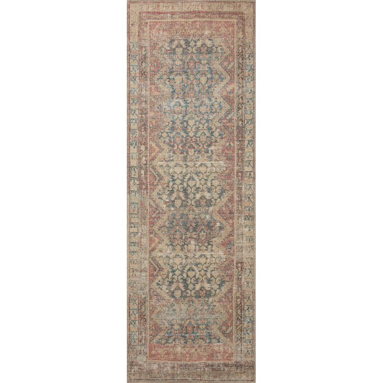 Angela Rose x Loloi Aubrey Ocean / Spice Area Rug | Wayfair