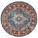Charlton Home® Raabe Oriental Blue/Rose/Orange Area Rug & Reviews | Wayfair