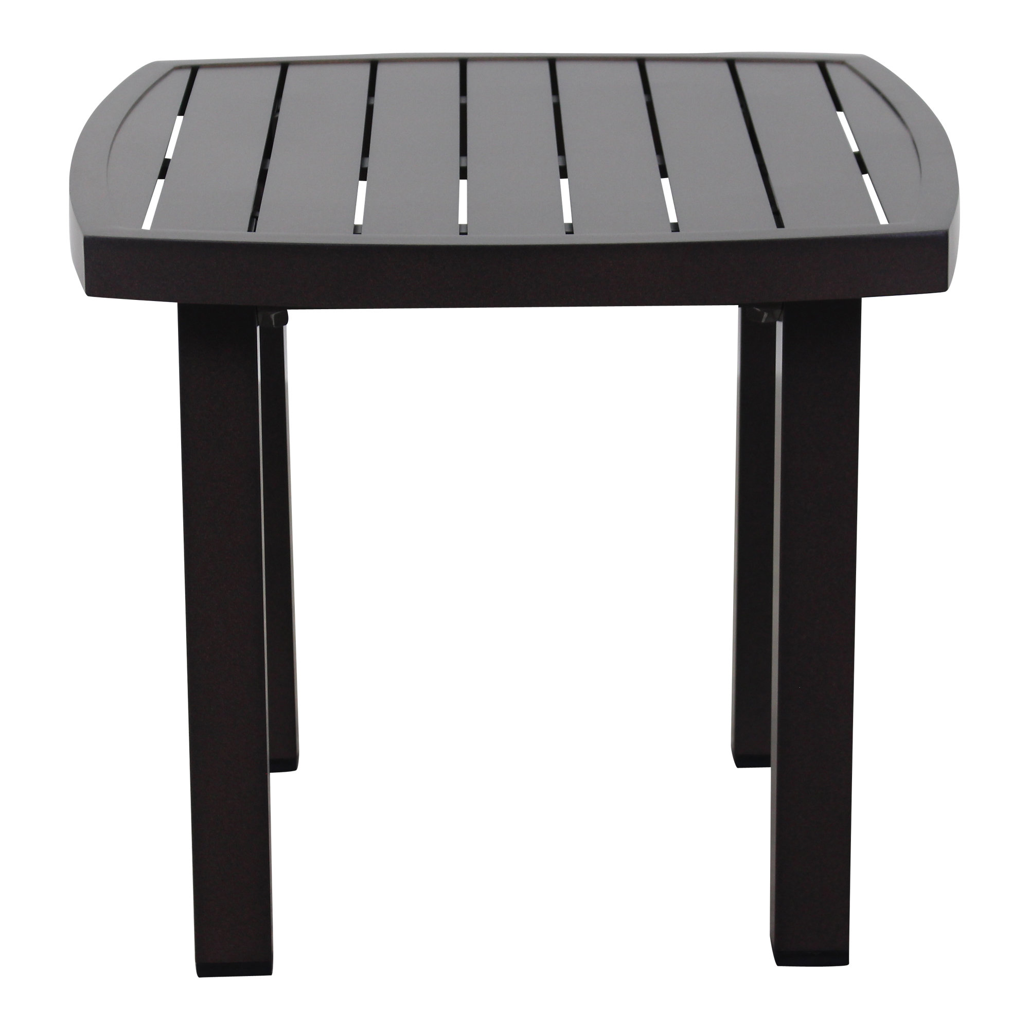 Latitude Run® Metal Outdoor Side Table | Wayfair