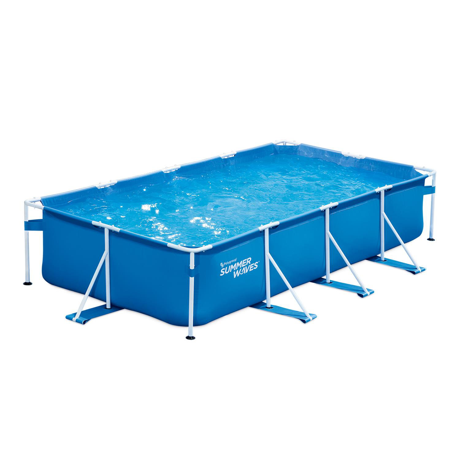 Polygroup 2.7 ft x 14.9 ft x 7 ft Steel Frame Set Pool | Wayfair.co.uk