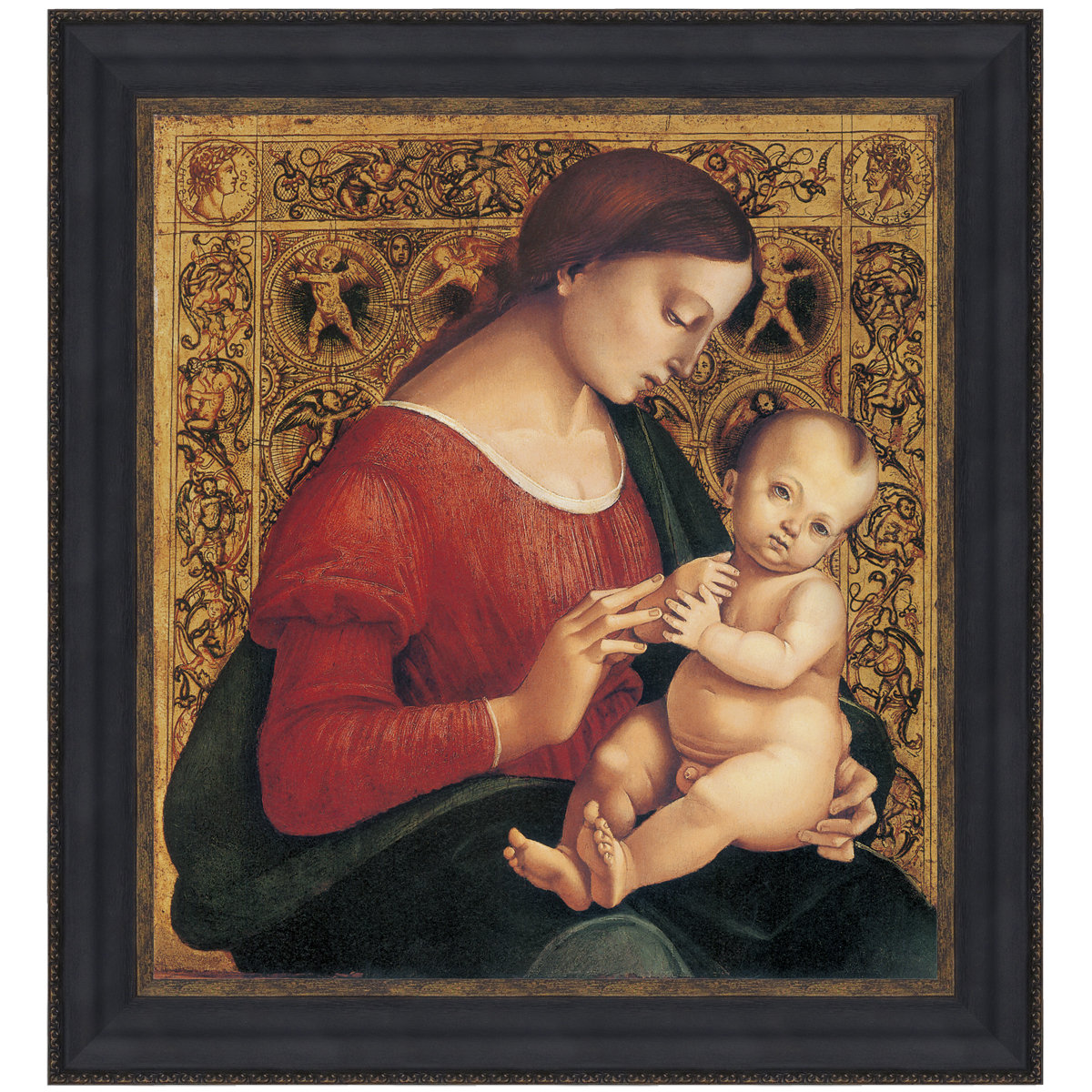 Vault W Artwork Madonna And Child, 1506 by Luca Signorelli - Picture ...