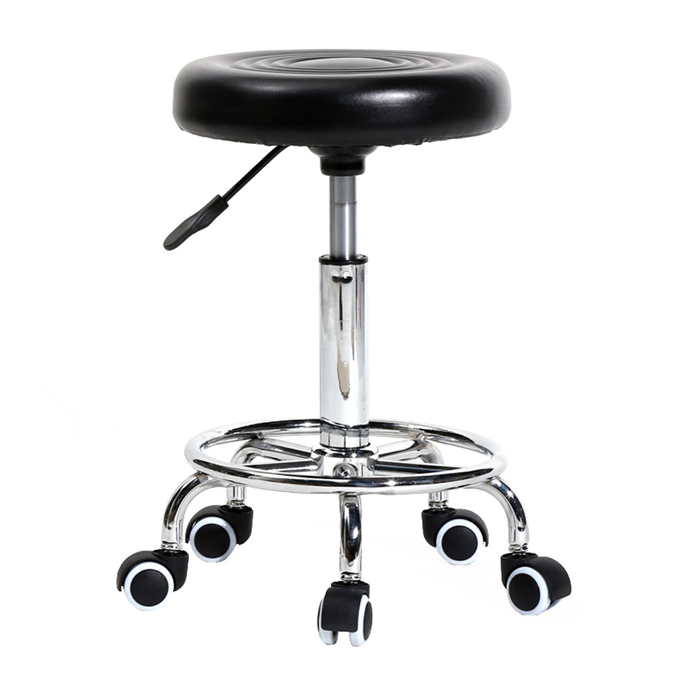Inbox Zero Height Adjustable Lab Stool with Lines Rotation & Reviews ...