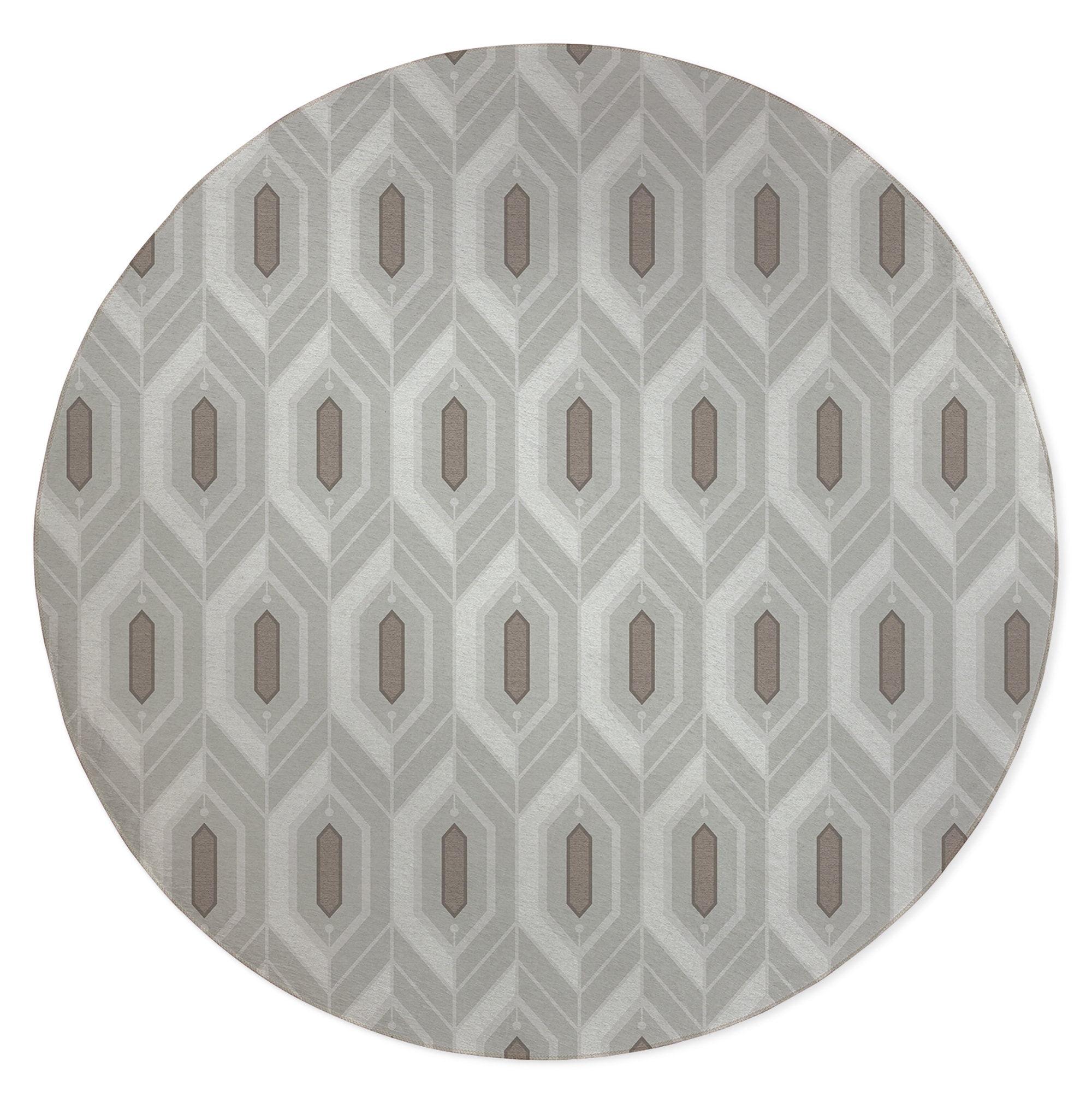 Kavka Deco Straight Round Chair Mat | Wayfair