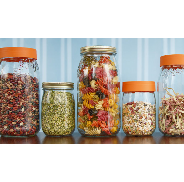 Le Parfait Screw Top 3 Piece Canning Jar Set & Reviews | Wayfair