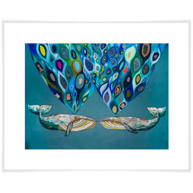 GreenBox Art Designer Walruses On Marine Blue by Eli Halpin - Picture ...