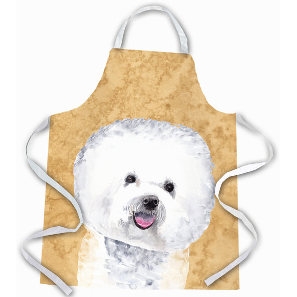 Winston Porter Bichon Frise Apron | Wayfair