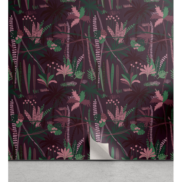 Winston Porter Jacquelen Peel & Stick Floral Wallpaper | Wayfair