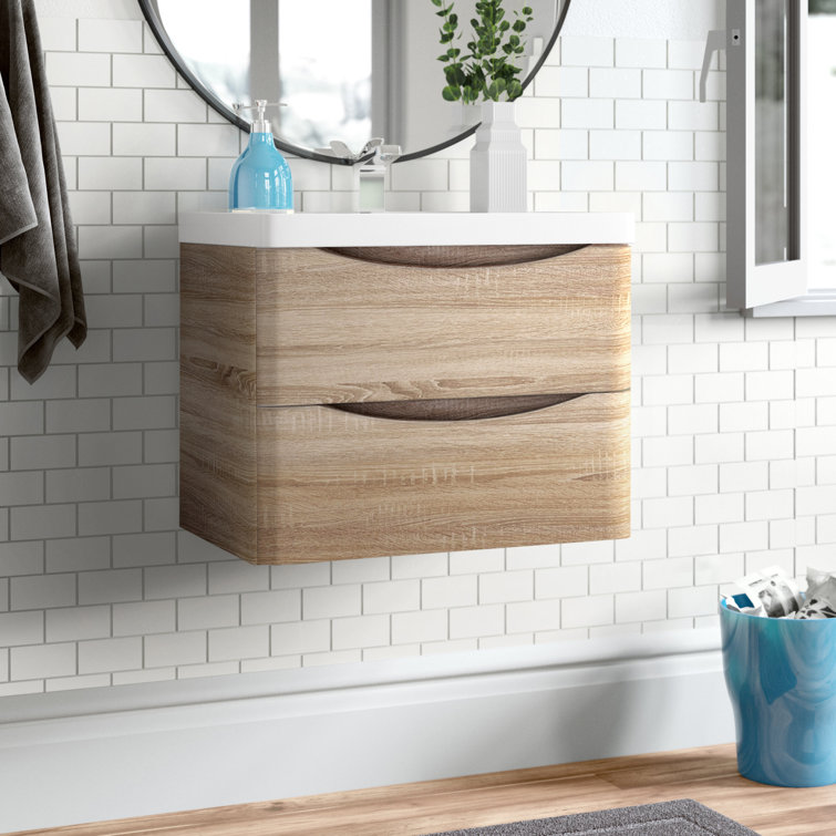 Zipcode Design Corey 600mm Wall Mount Vanity Unit & Reviews | Wayfair.co.uk
