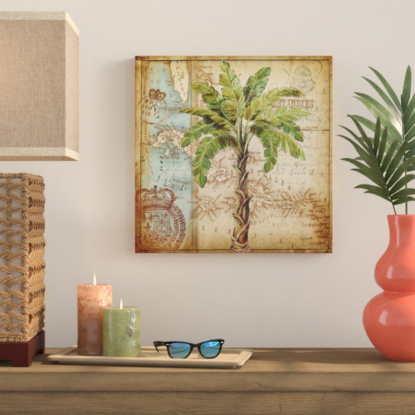 Vintage-palm-tree-wall-art | Wayfair