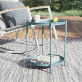 Wayfair | Metal Patio Side Tables You'll Love in 2022