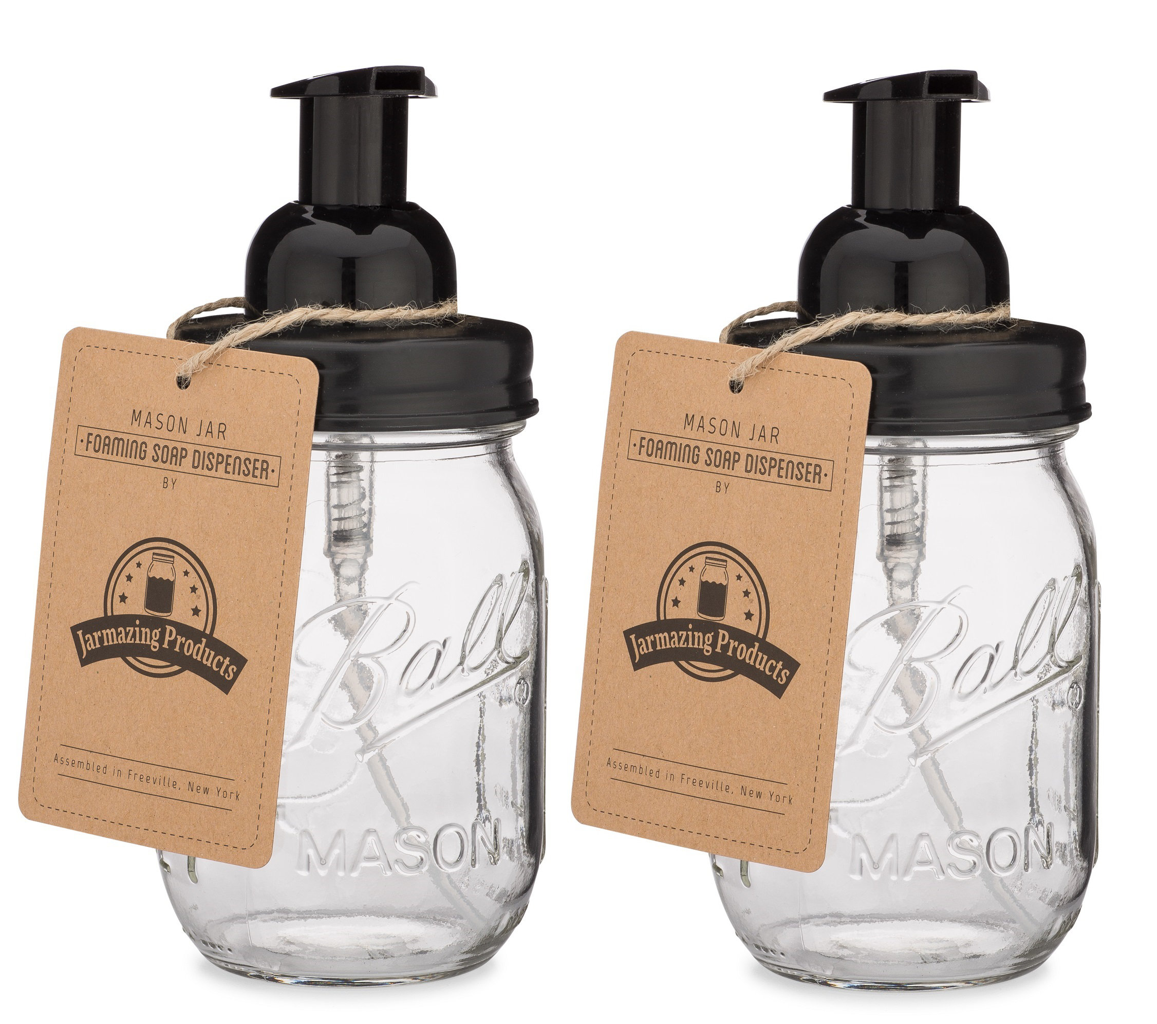 Jarmazing Products Mason Jar Foaming Soap Dispenser & Reviews | Wayfair