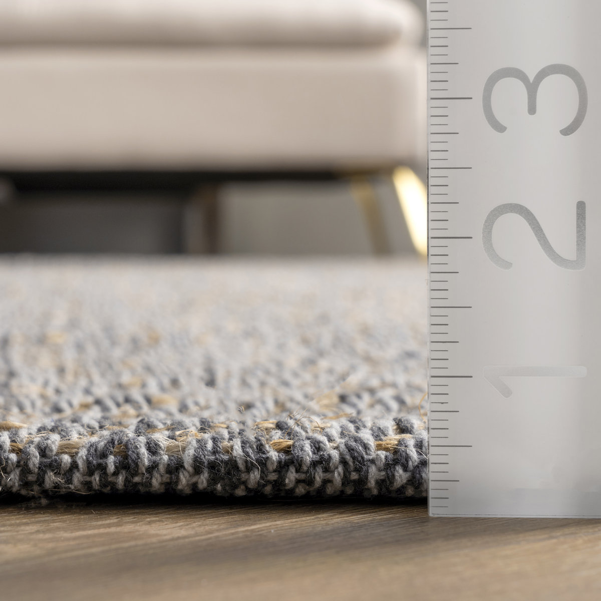 Sand & Stable Frankllin Handmade Flatweave Area Rug in Gray/Brown ...