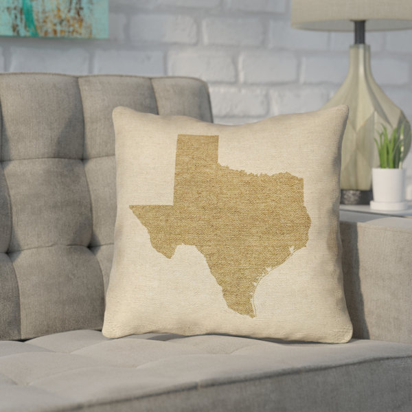 Texas-outdoor-pillow | Wayfair