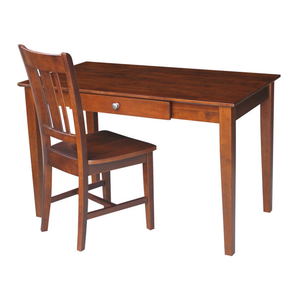International Concepts Writing Desk and Chair Set & Reviews | Wayfair