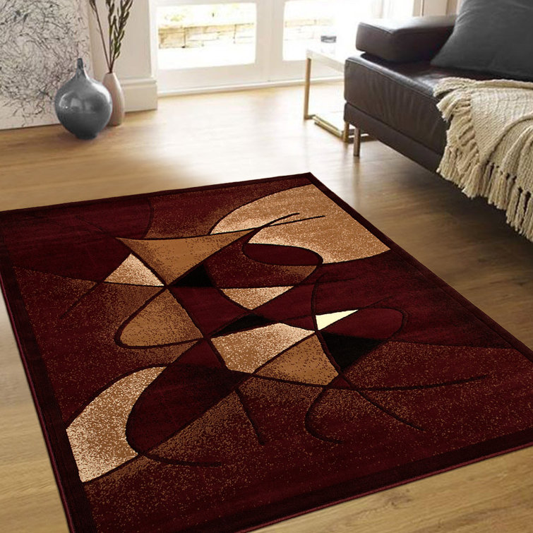 George Oliver Lucey Power Loom Performance Brown/Beige/Burgundy/Cream ...