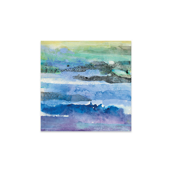 Ivy Bronx Abstract Layers I by - Unframed Graphic Art | Wayfair