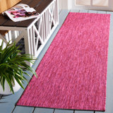 Wayfair | Pink Outdoor Rugs You'll Love in 2022