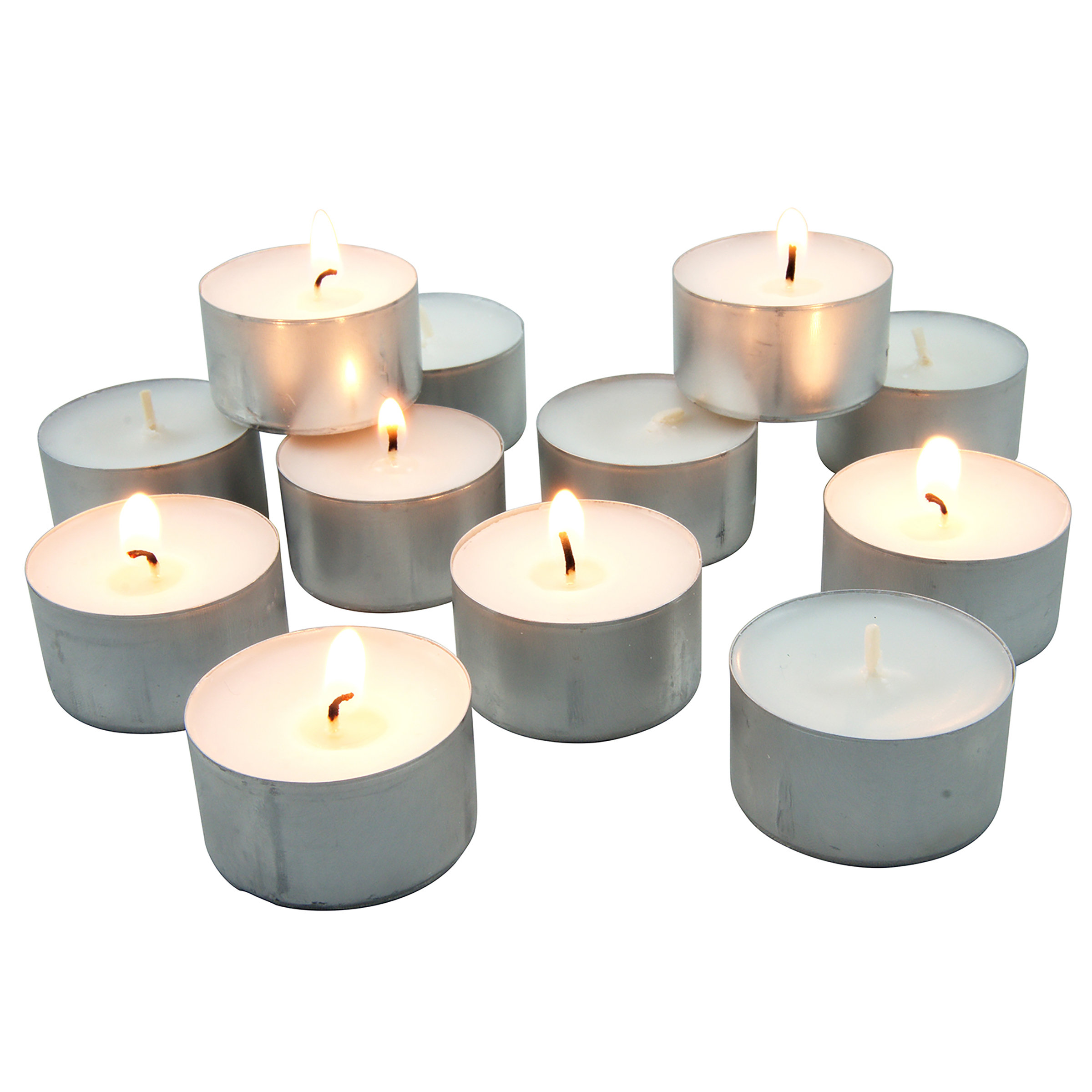 The Party Aisle™ Long Burning Unscented Tealight Candle & Reviews | Wayfair