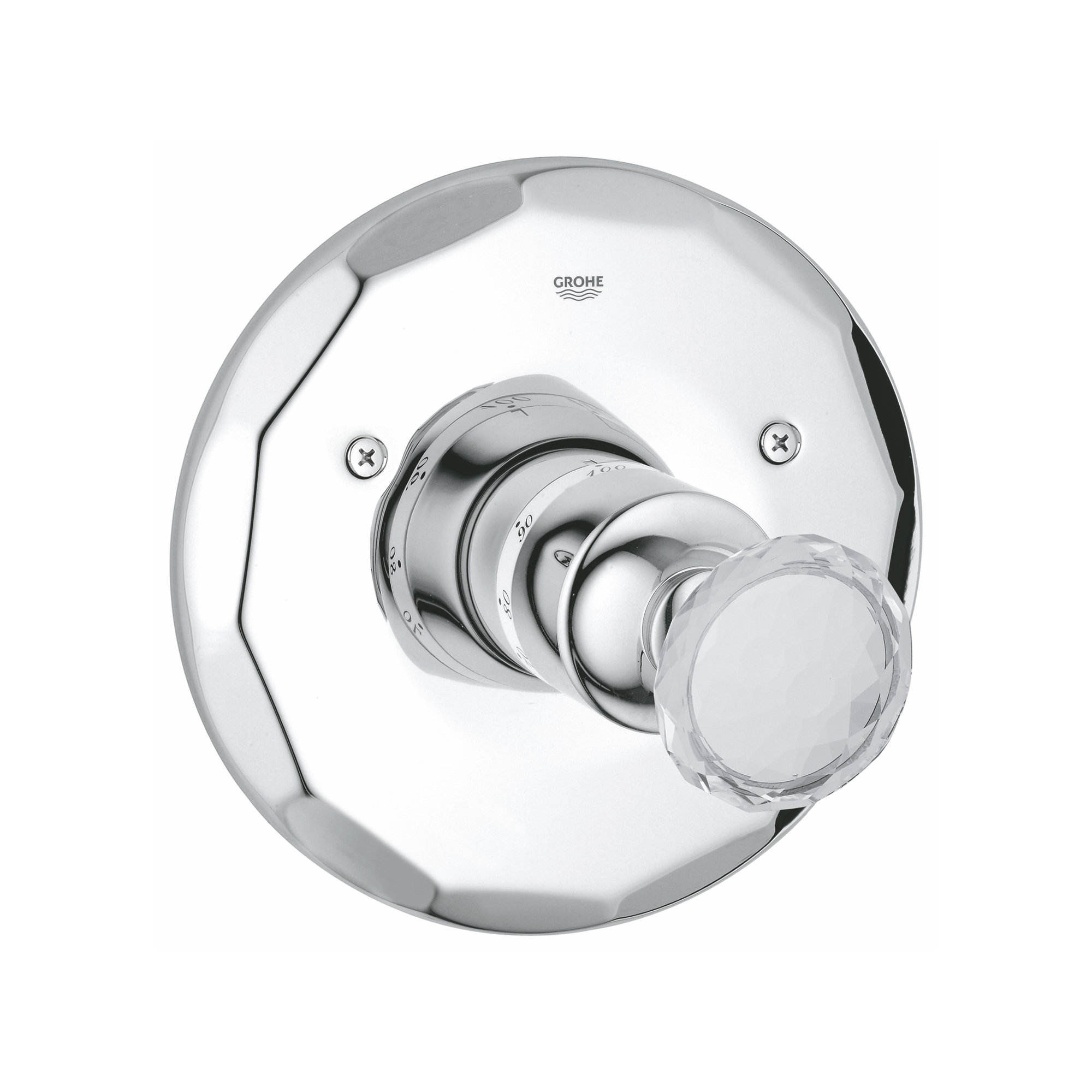 GROHE Kensington® Temperature Control Thermostat Faucet Trim with Knob ...