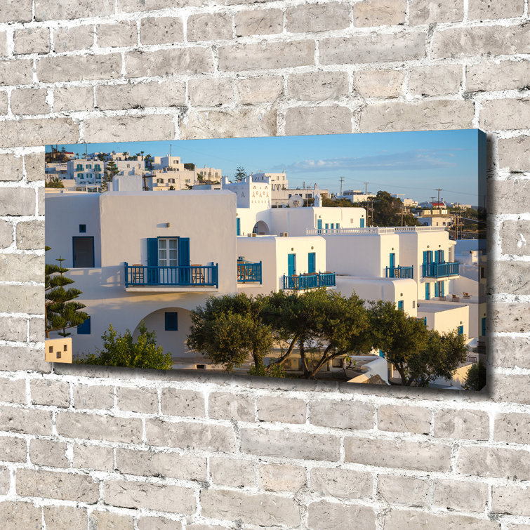 Ebern Designs Mykonos Greece - Wrapped Canvas Art Prints | Wayfair.co.uk