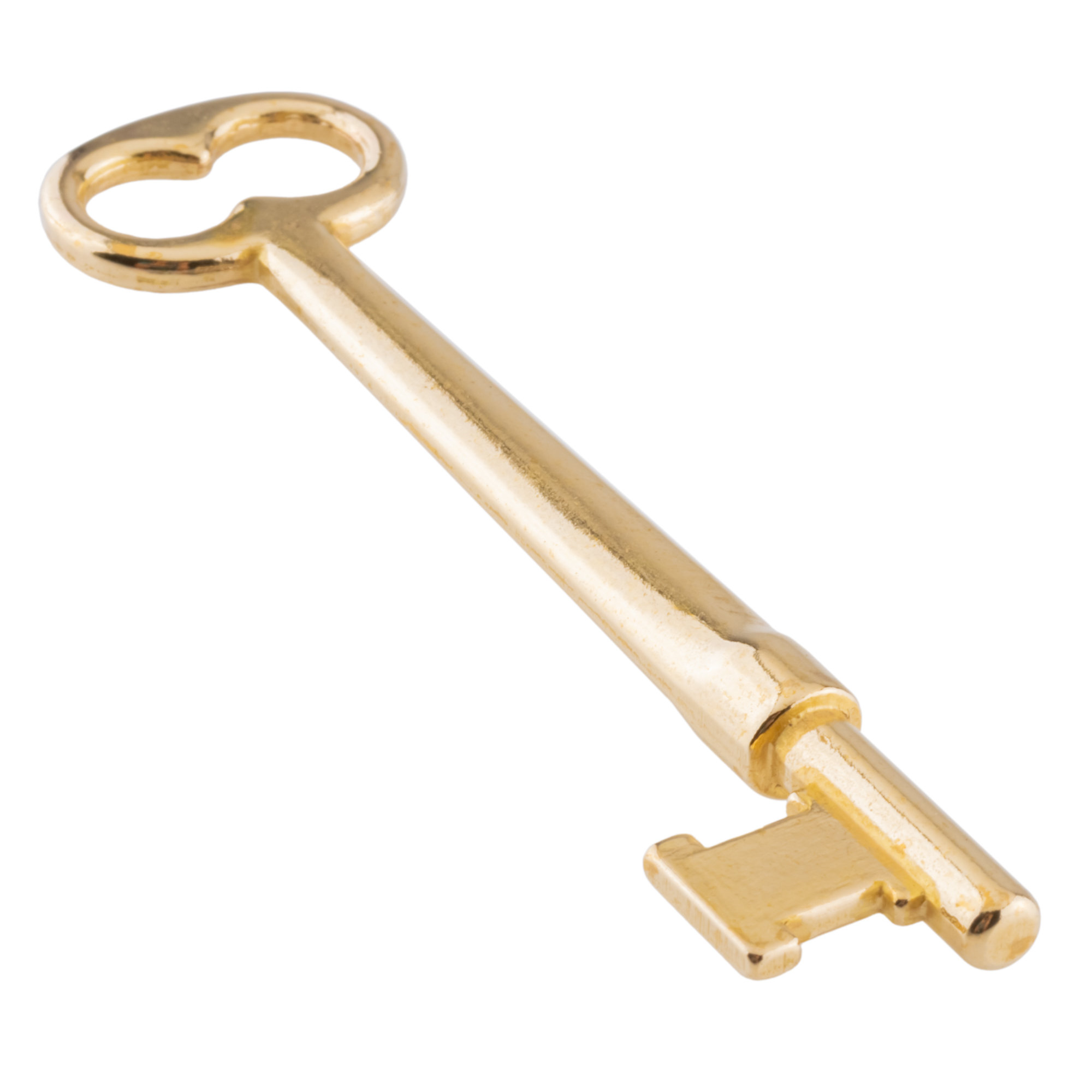 UNIQANTIQ HARDWARE SUPPLY Solid Brass Skeleton Key | Wayfair
