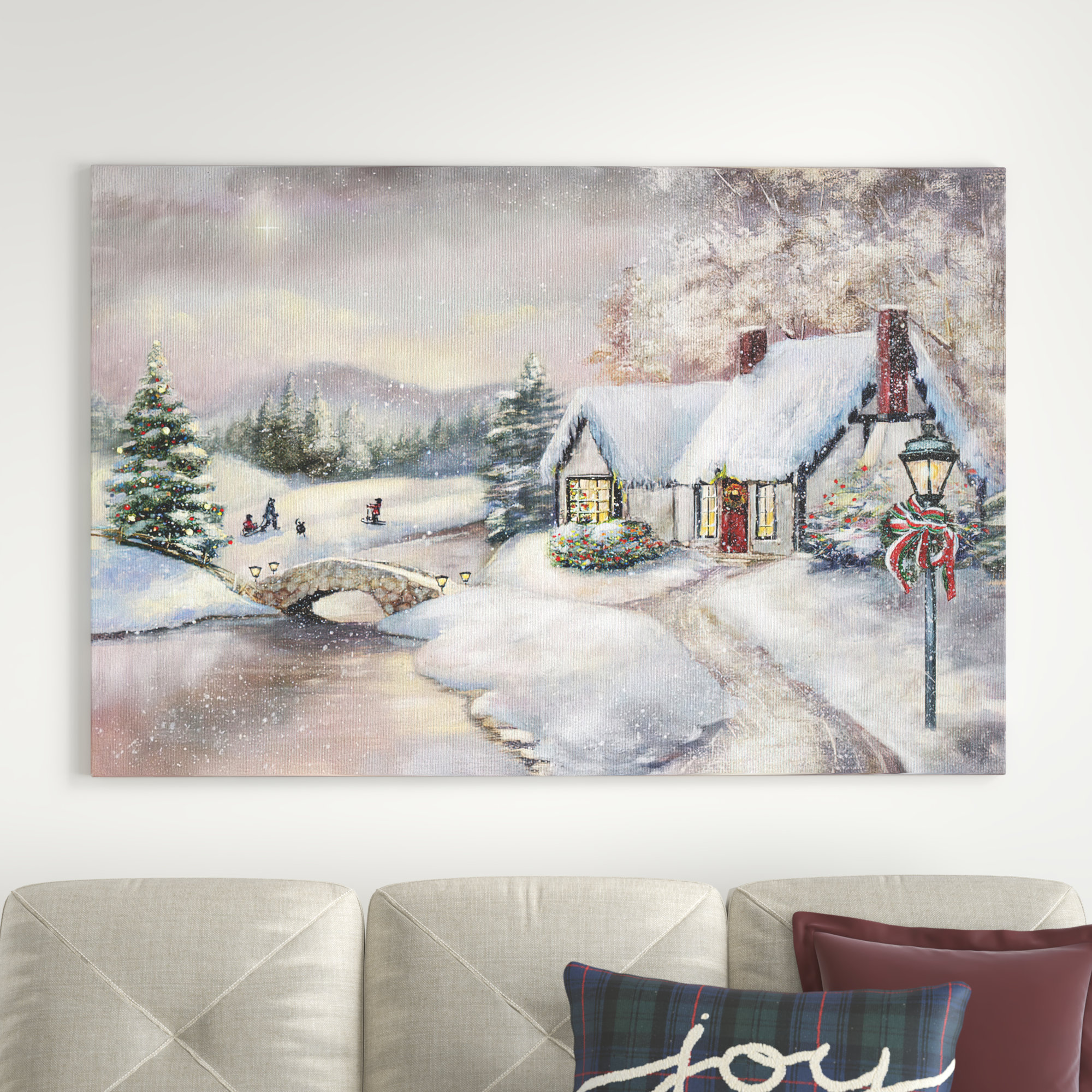 The Twillery Co.® Alexio Twilight Magic - Wrapped Canvas Painting ...